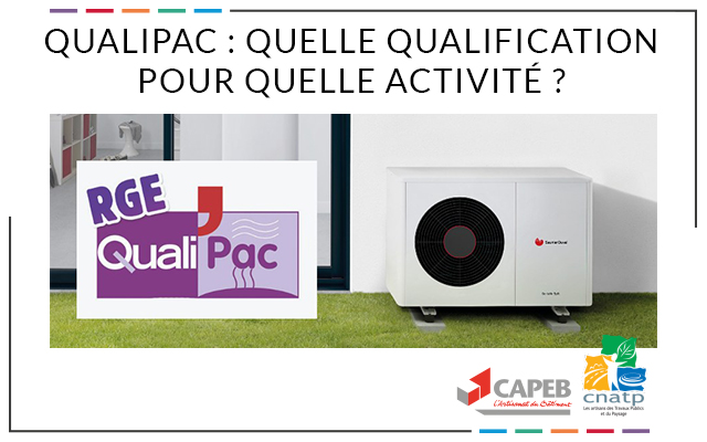 QUALIPAC : quelle qualification pour quelle activité ? ・ CAPEB